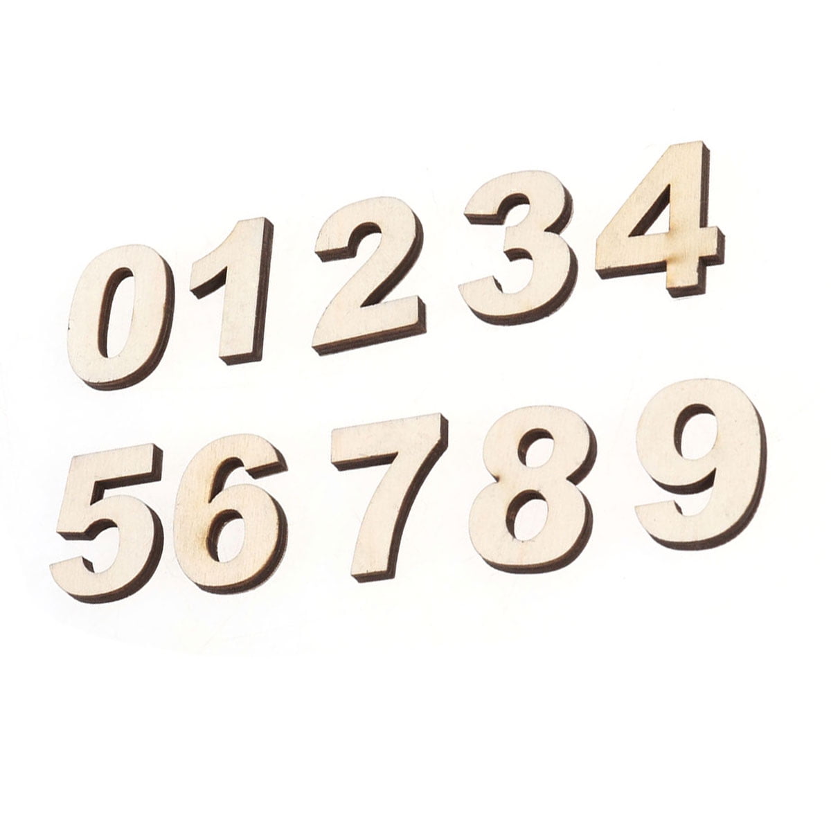 HEMOTON Wooden Number Prop for Decoration Perfect for Photography with ...
