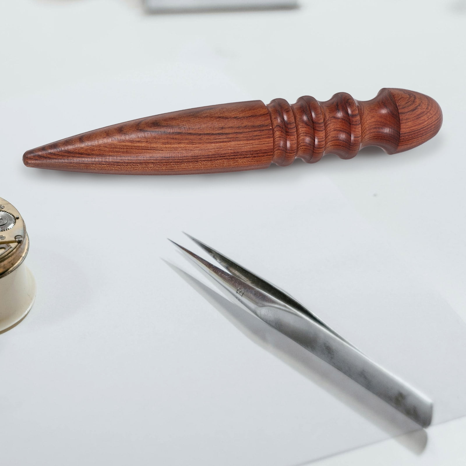 RENACLIPY Wood Burnishing Tool Dark Red 1Pcs - Walmart.com