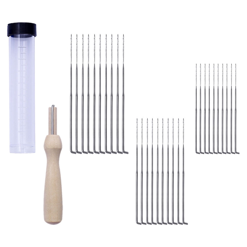 HEMOTON Wool Felt Needle Set Stainless Steel Assorted Color Ergonomic ...
