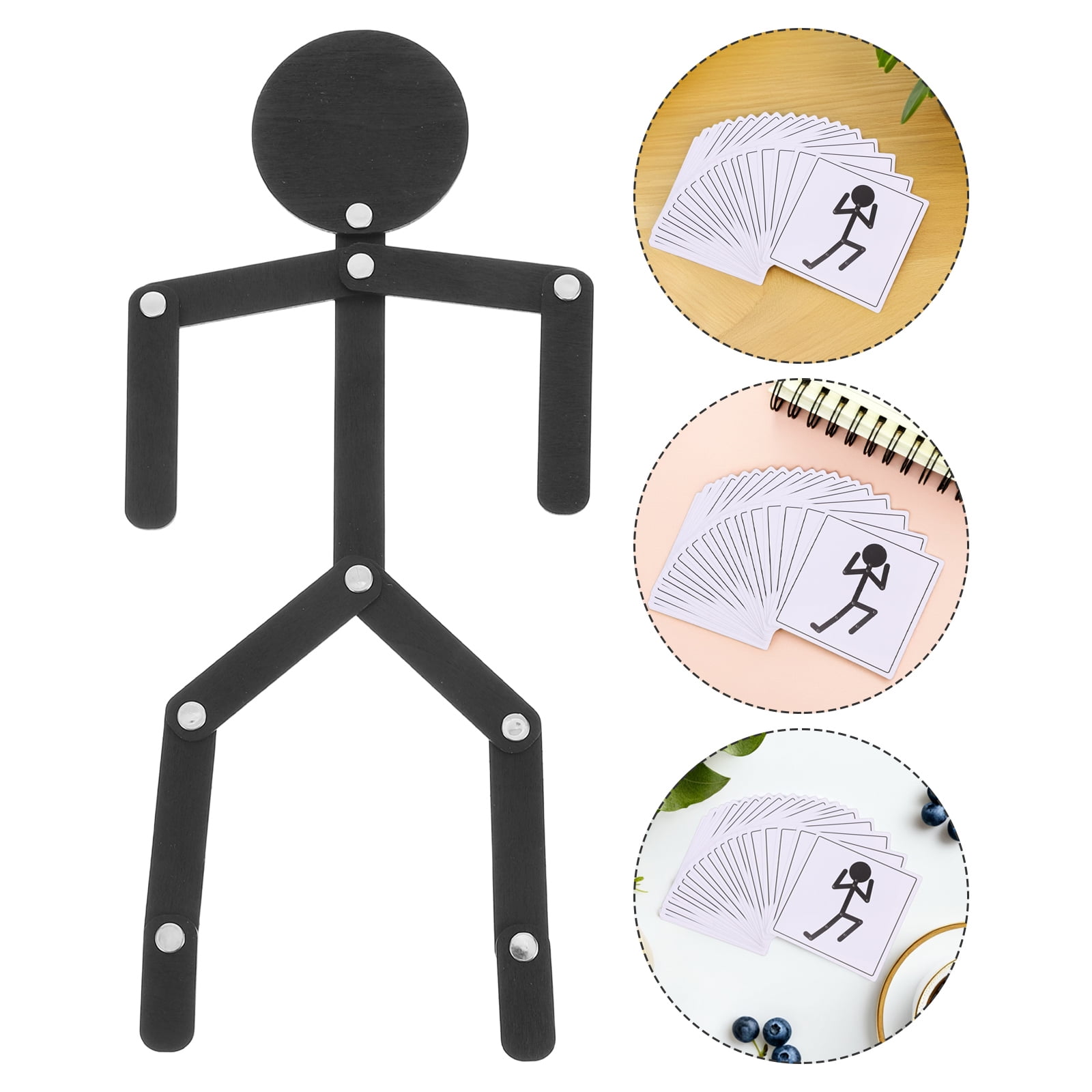 HEMOTON Worgeous 1 Set Matching Activity Game Wooden Brain Teasers ...