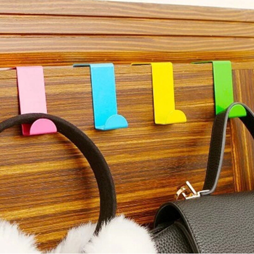 HEMOTON Z Shaped Heavy Duty Reversible Stainless Steel Door Hooks for ...
