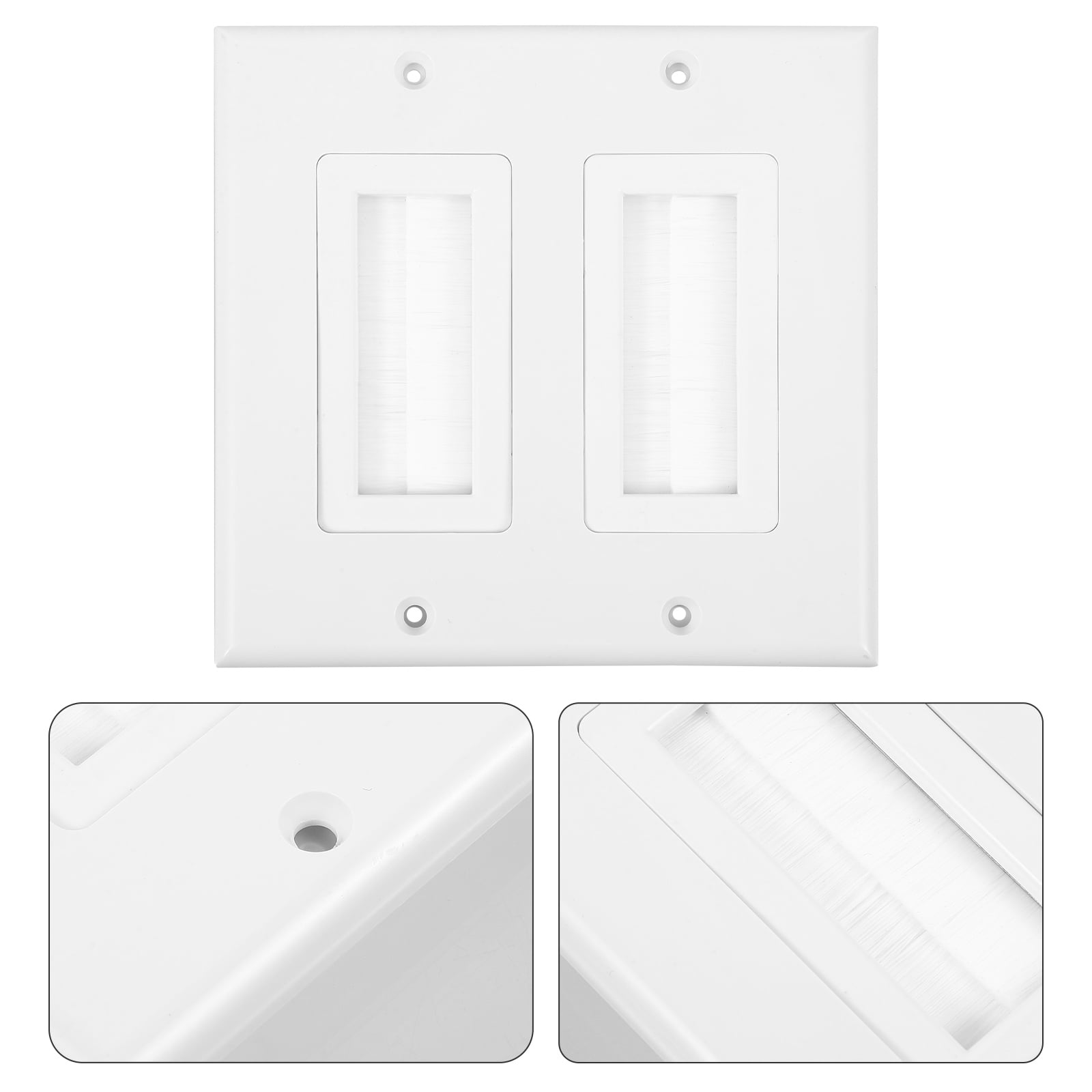 HEMOTON in Wall Cable Management Pass Through for Low Voltage Wires ...