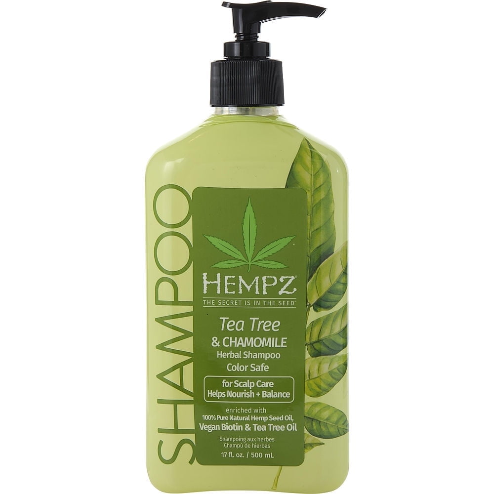 HEMPZ by Hempz - TEA TREE AND CHAMOMILE HERBAL SHAMPOO 17 OZ - UNISEX ...