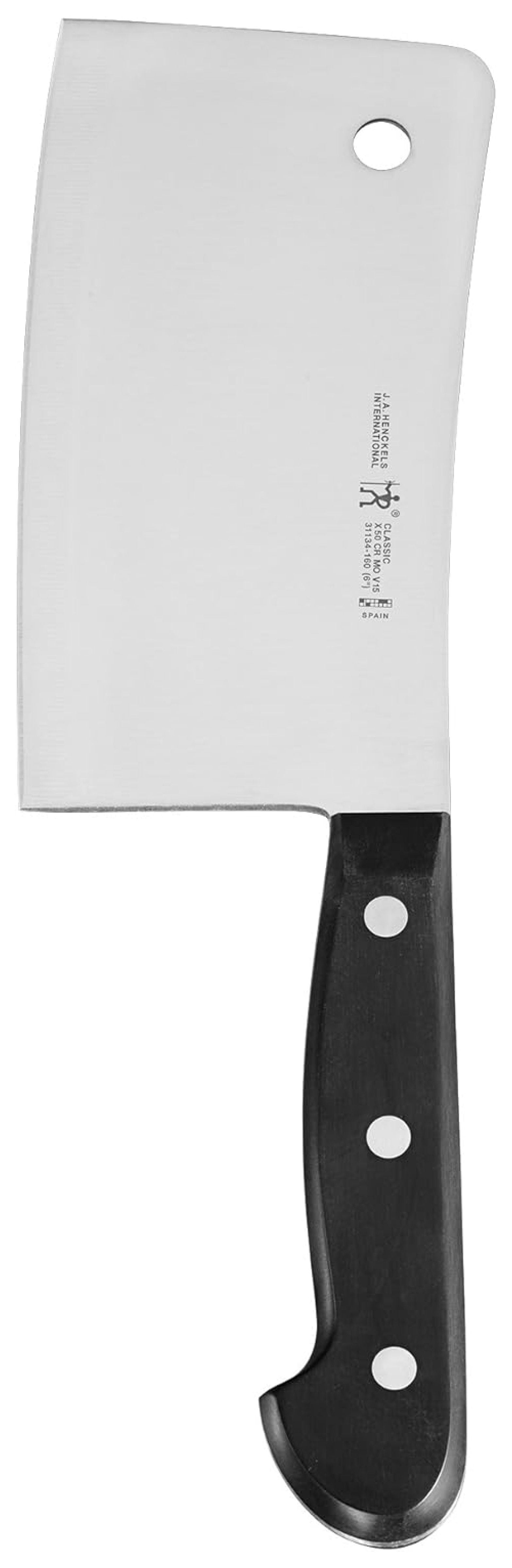 HENCKELS Classic Razor-Sharp 6-inch Meat Cleaver Knife, German ...