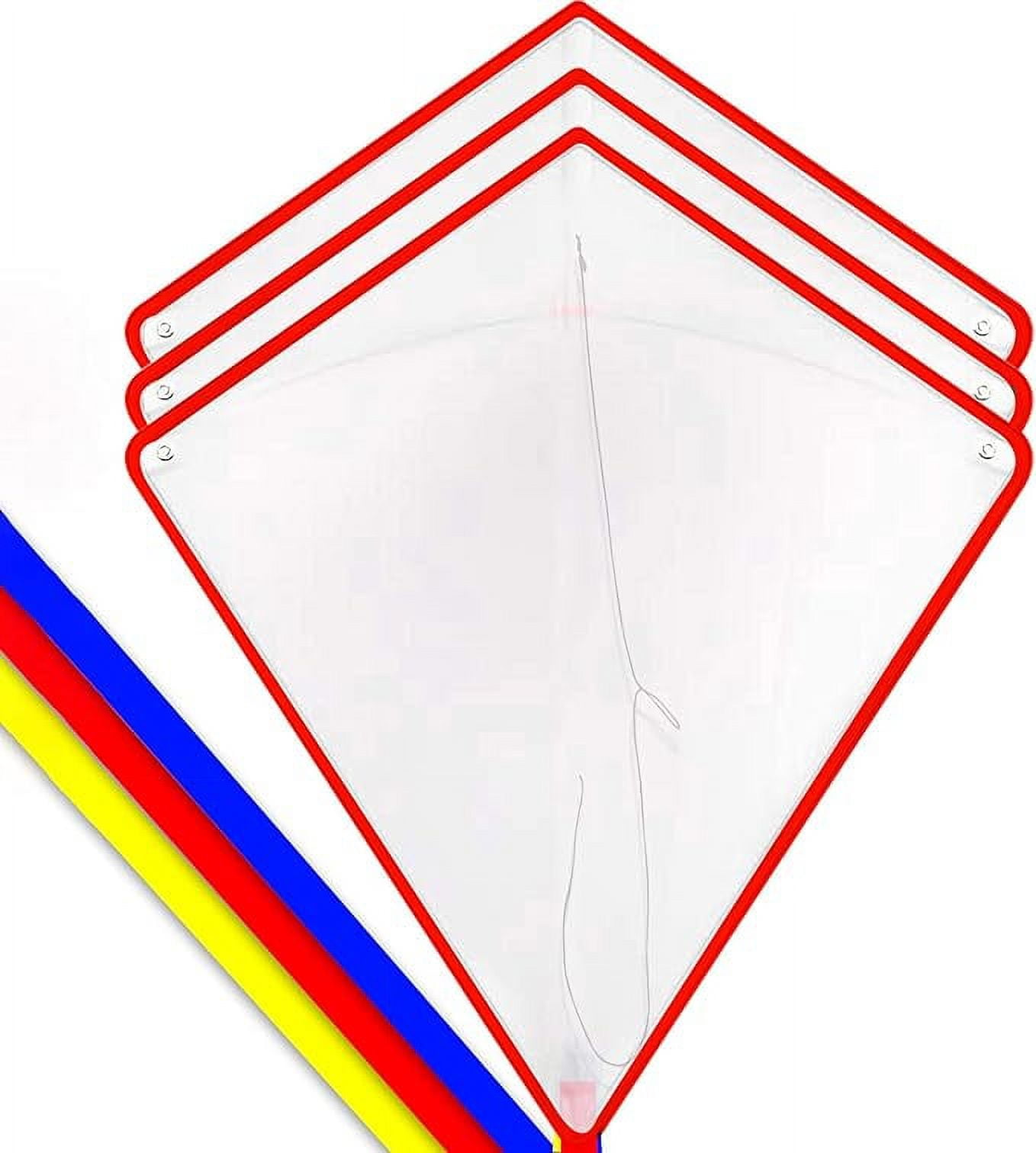 HENGDA KITE DIY Blank Painting Kite for Kids & Adults, Kite Making Kit ...