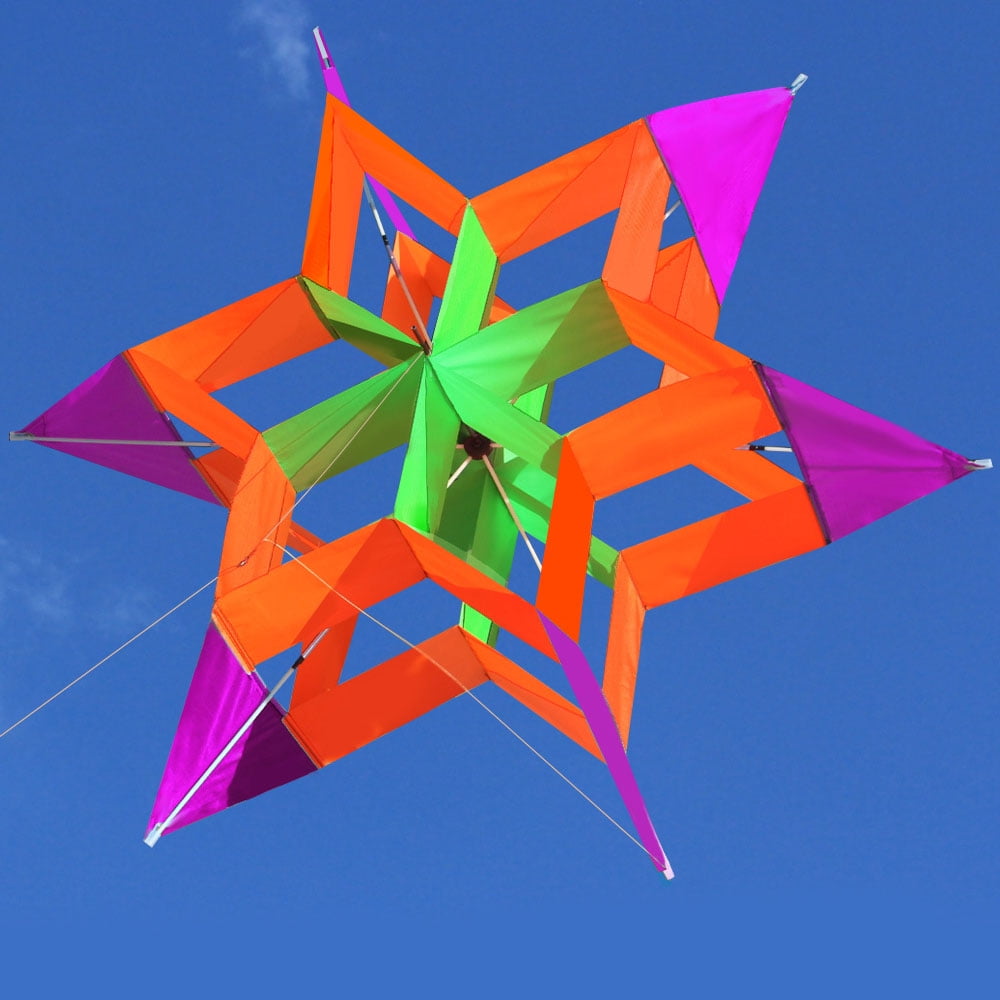 HENGDA Kite New Version 42" Purple Polyester 3D Lotus Flower Kite for ...