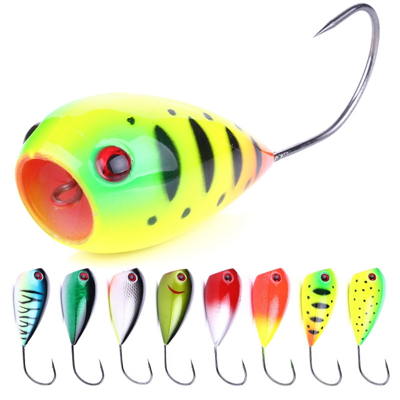 HENGJIA 8pcs Bucktail Jigs Saltwater Fishing Jigs Head Surf Fishing ...