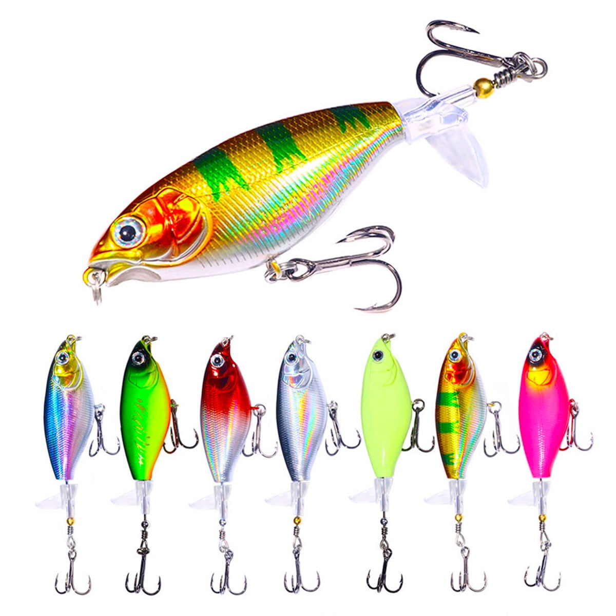 HENGJIA Fishing Top Water Lures, Whopper lure Pencil Plopper Fishing ...