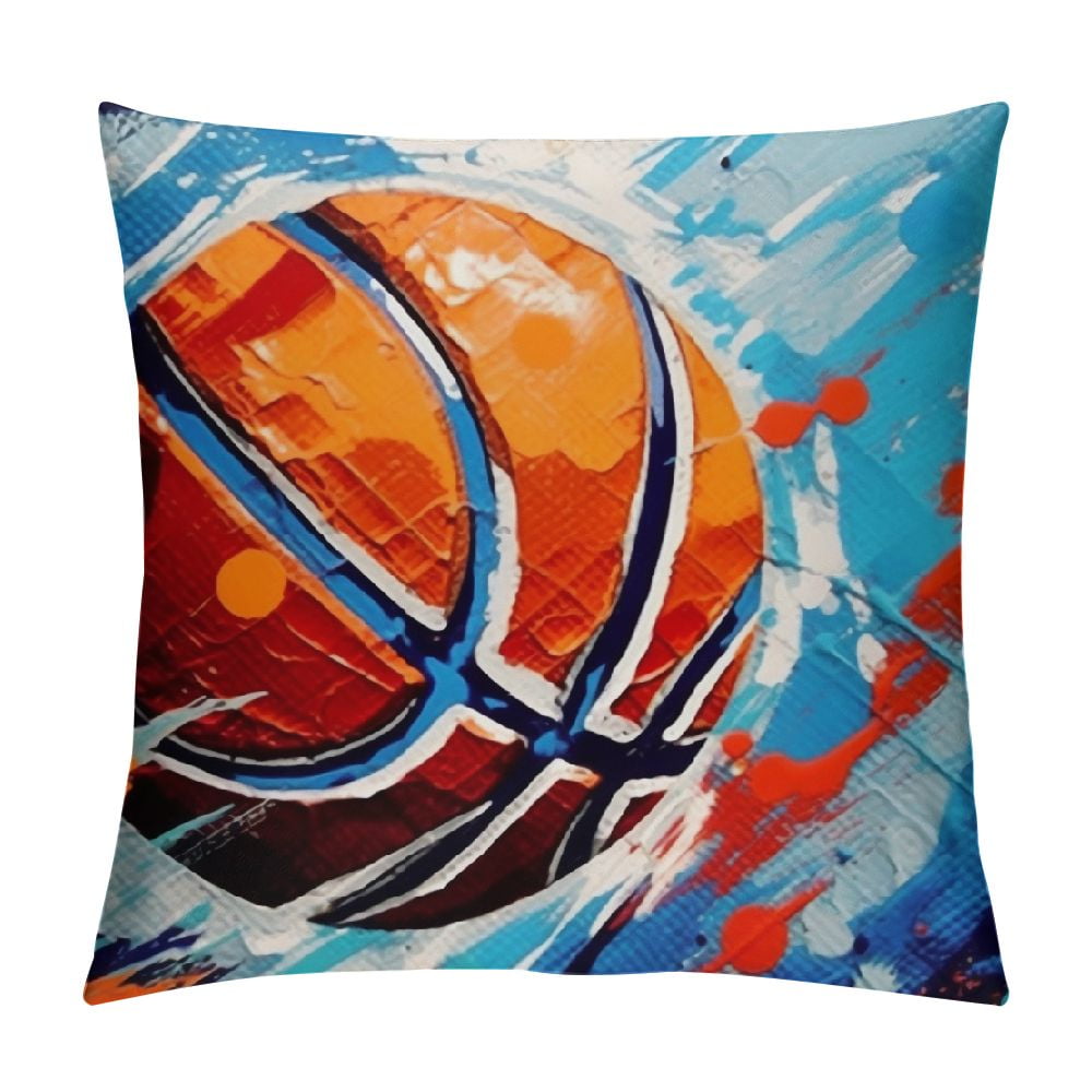 HENGT Basketball Decorative Throw Pillow Covers Cushion Covers, Sport ...