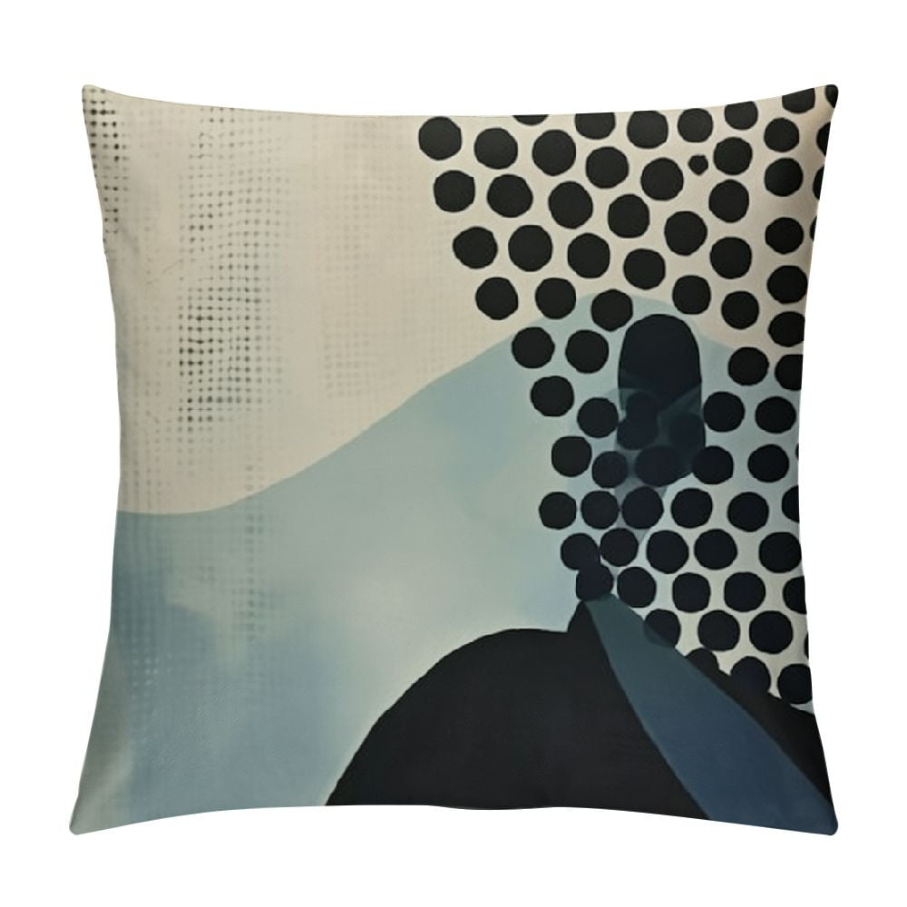 HENGT Boho Abstract Pillow Covers,Accent Mid Century Modern Geometric ...