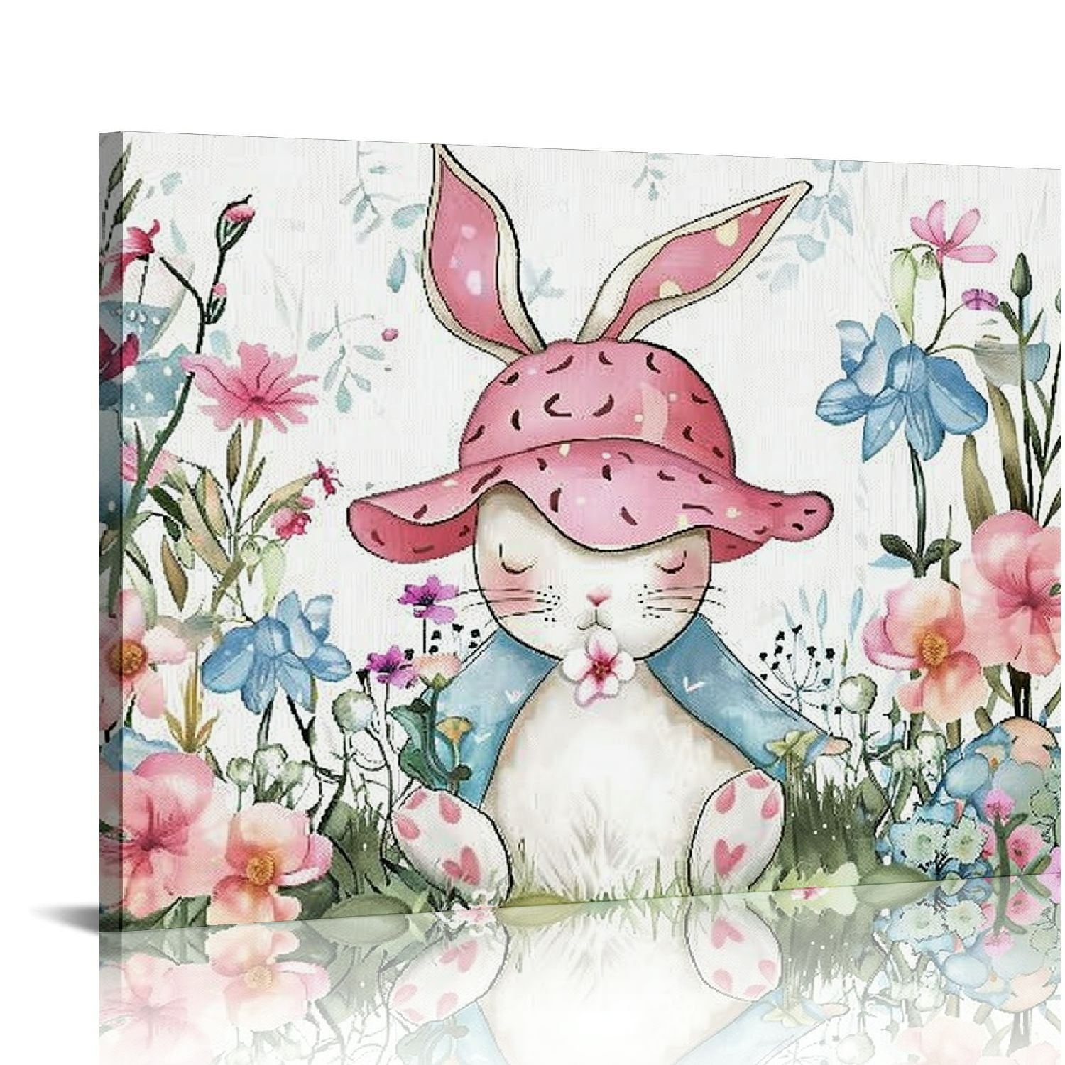 HENGT Easter Wall Art For Living Room/Bedroom, Canvas Bathroom Decor ...