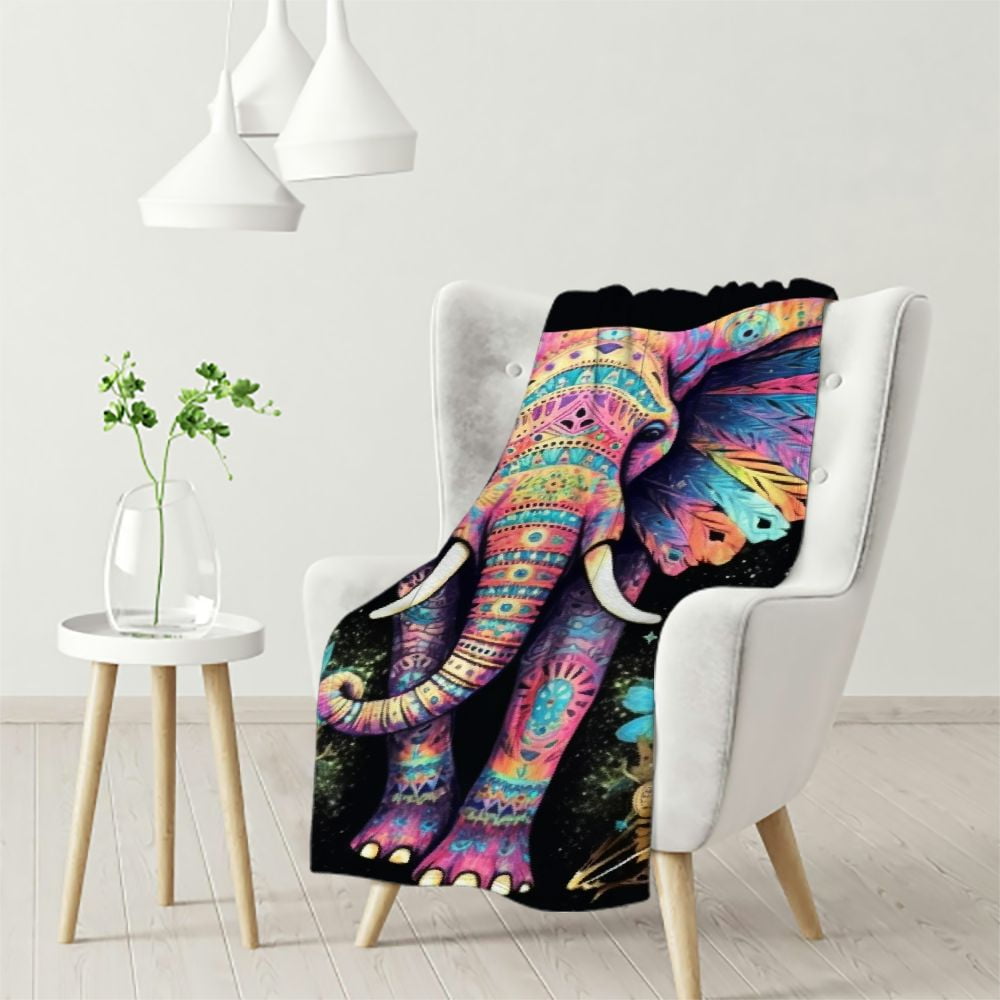 HENGT Elephant Blanket Adult Elephant Blankets for Women Elephant Gifts ...