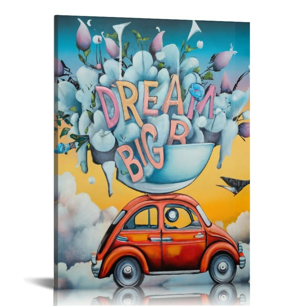 HENGT Graffiti Canvas Wall Art - Pop Street Art Canvas Prints for Wall ...