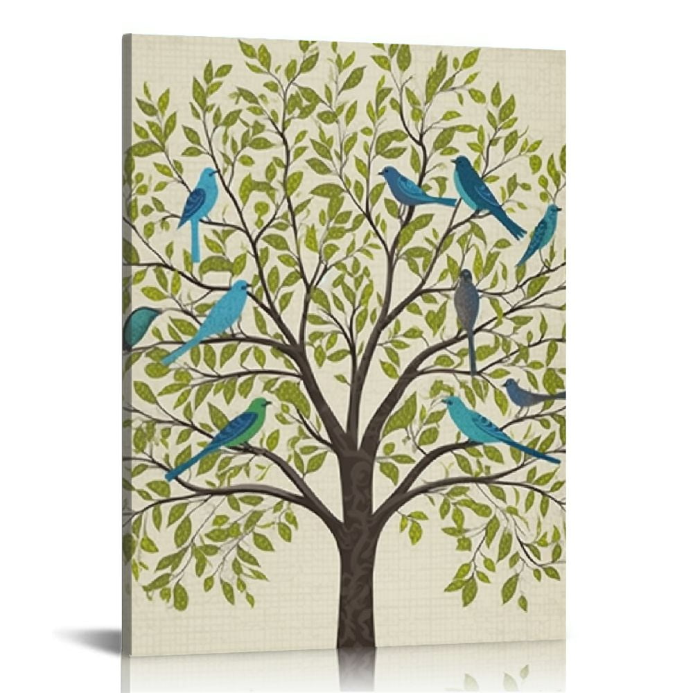 HENGT Inspirational Canvas Tree Art Verse Family is What Happens When ...