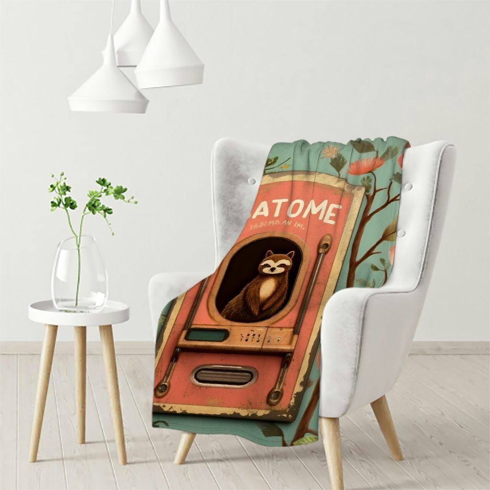 HENGT Sloth Throw Blanket Gifts for Women Girls Boys, Print Animals ...