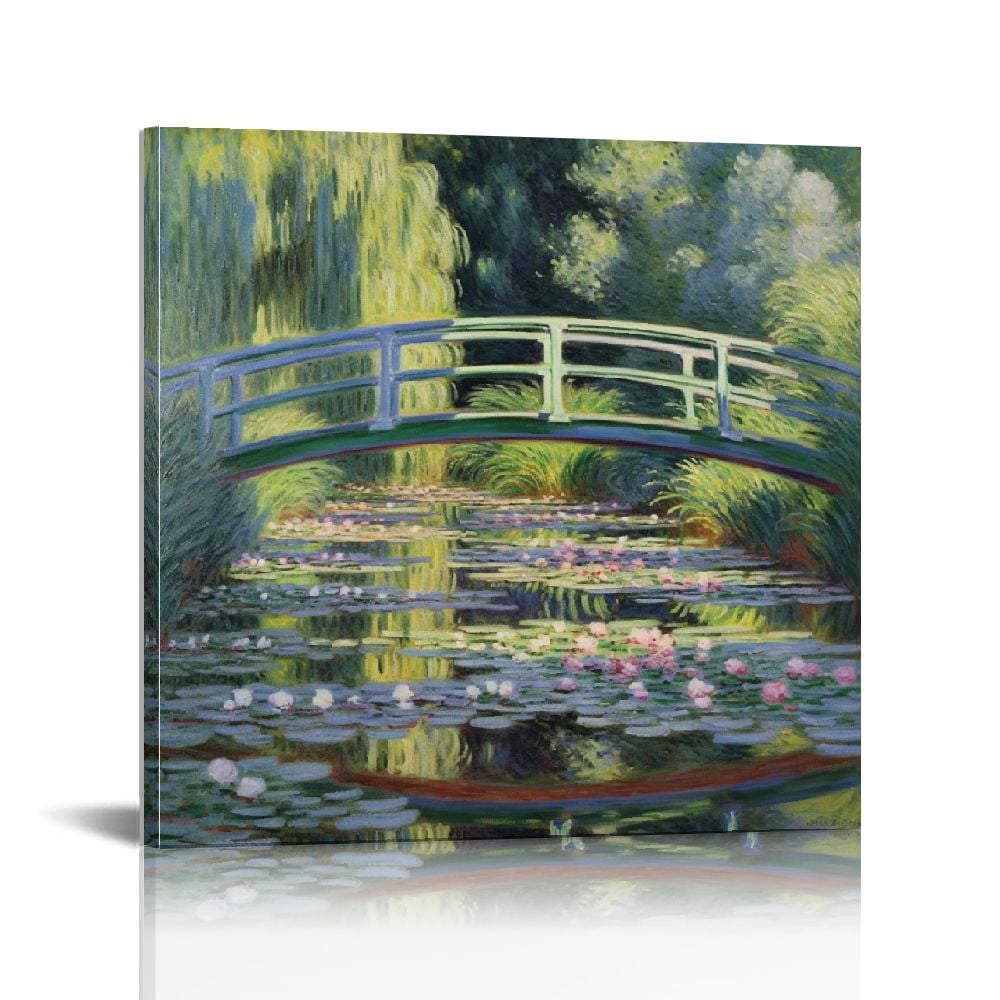 HENGT The Water Lily Pond by Claude Monet Giclee Canvas Prints Wrapped ...