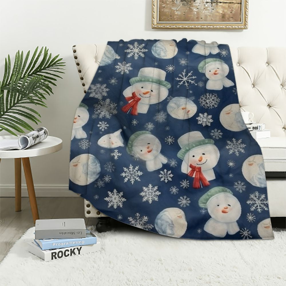 HENGT Throw Blanket- Soft, Decorative Blankets for Bed or Couch, Cozy ...