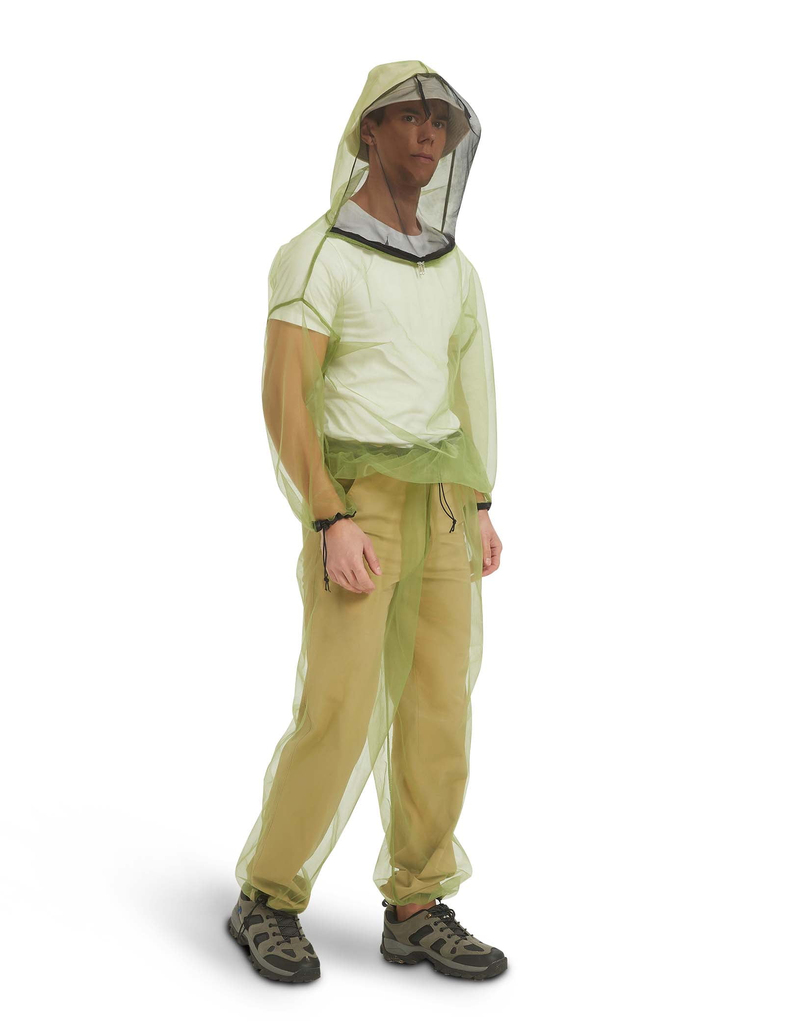 HENNCHEE Mosquito Protection Suit Design Polyester Jacket Pants Hat Set ...