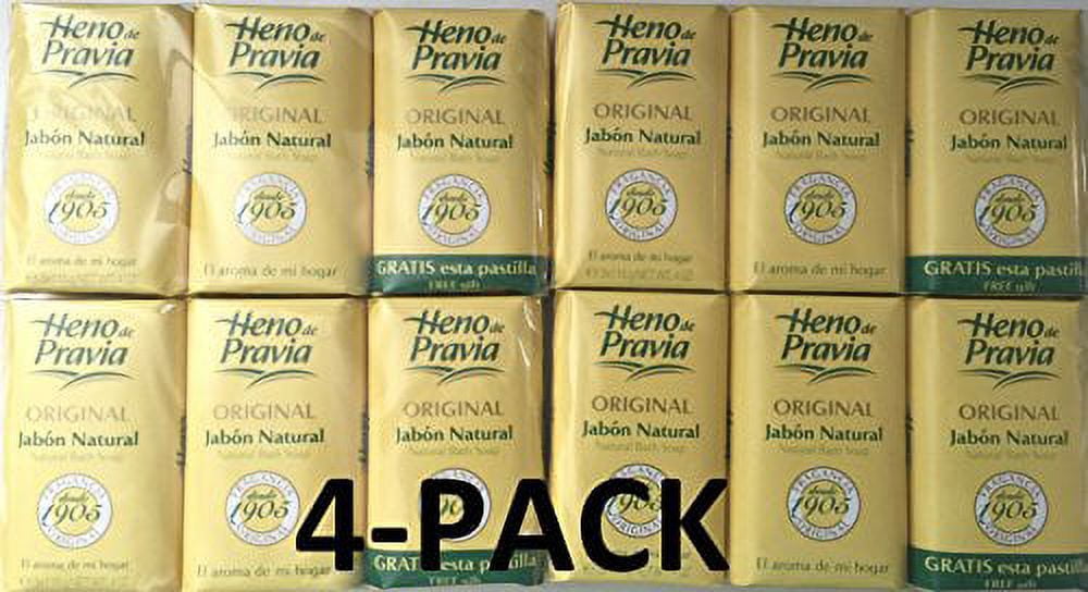Heno De Pravia Scented Bath Soaps, (12 Soaps), 4 oz - Walmart.com