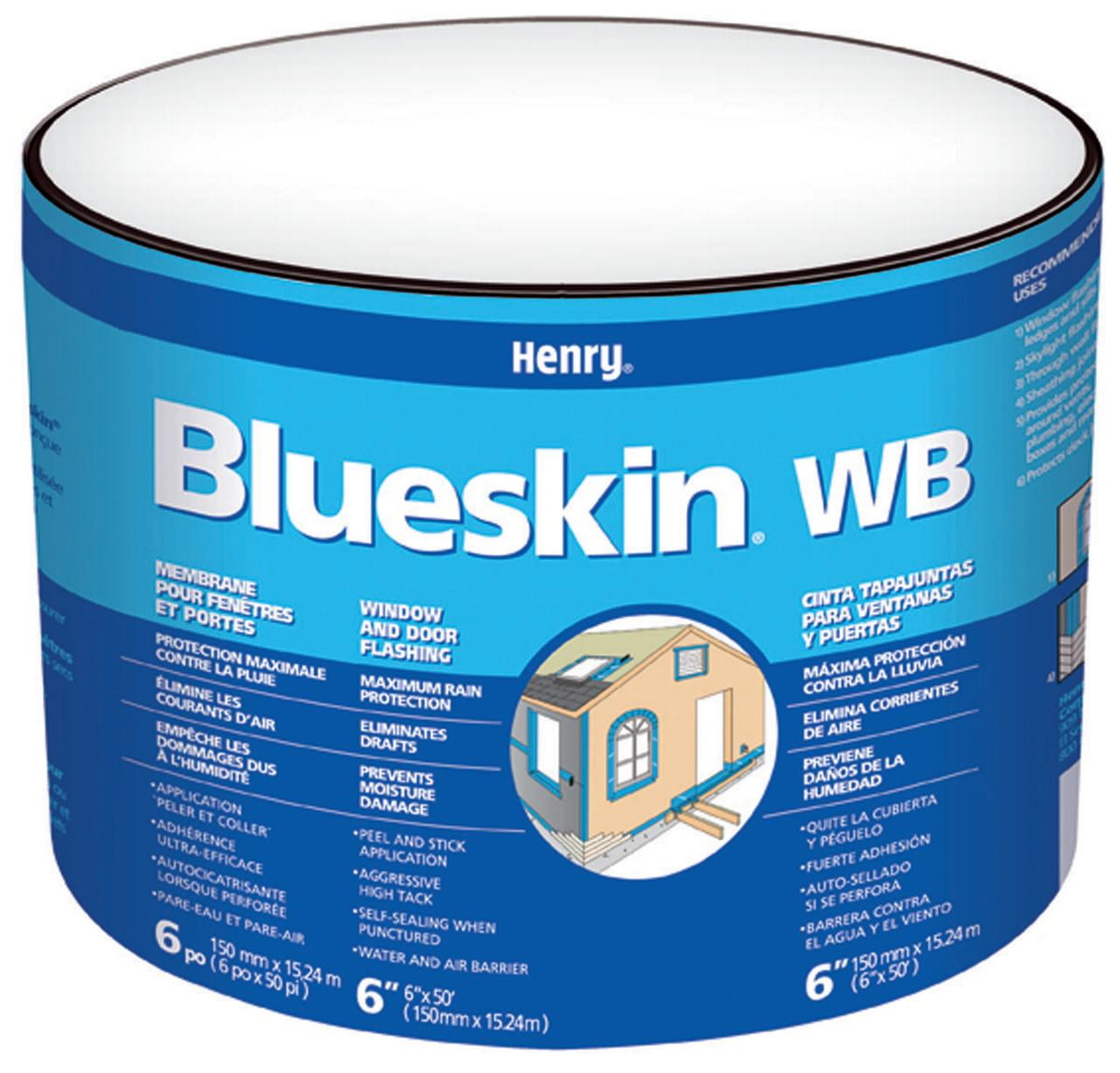 HENRY Blueskin WB BH200WB4578 Self-Adhesive Window and Door Flashing ...