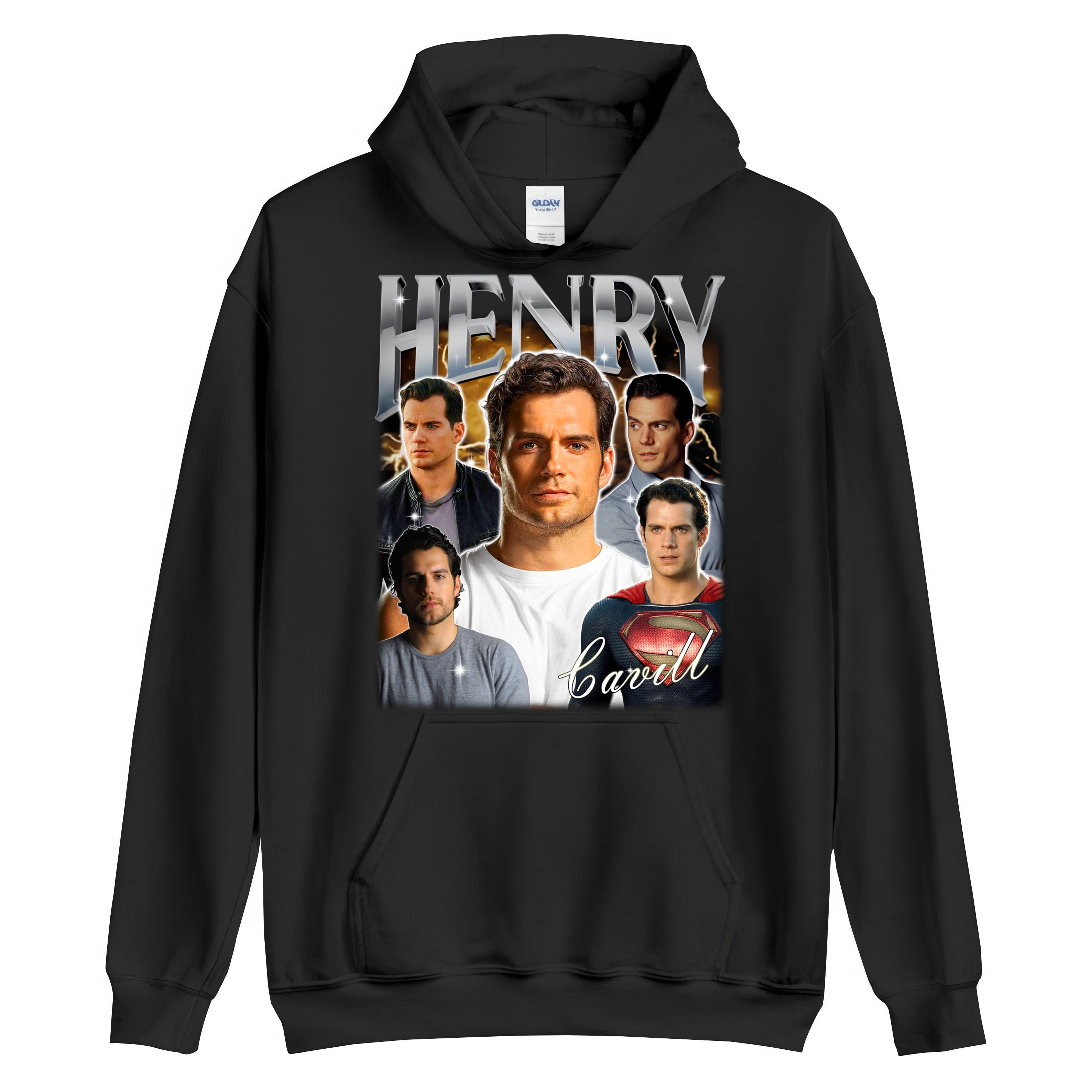 HENRY CAVILL Shirt, Henry Cavill Homage Tshirt, Henry Cavill Fan Tees ...