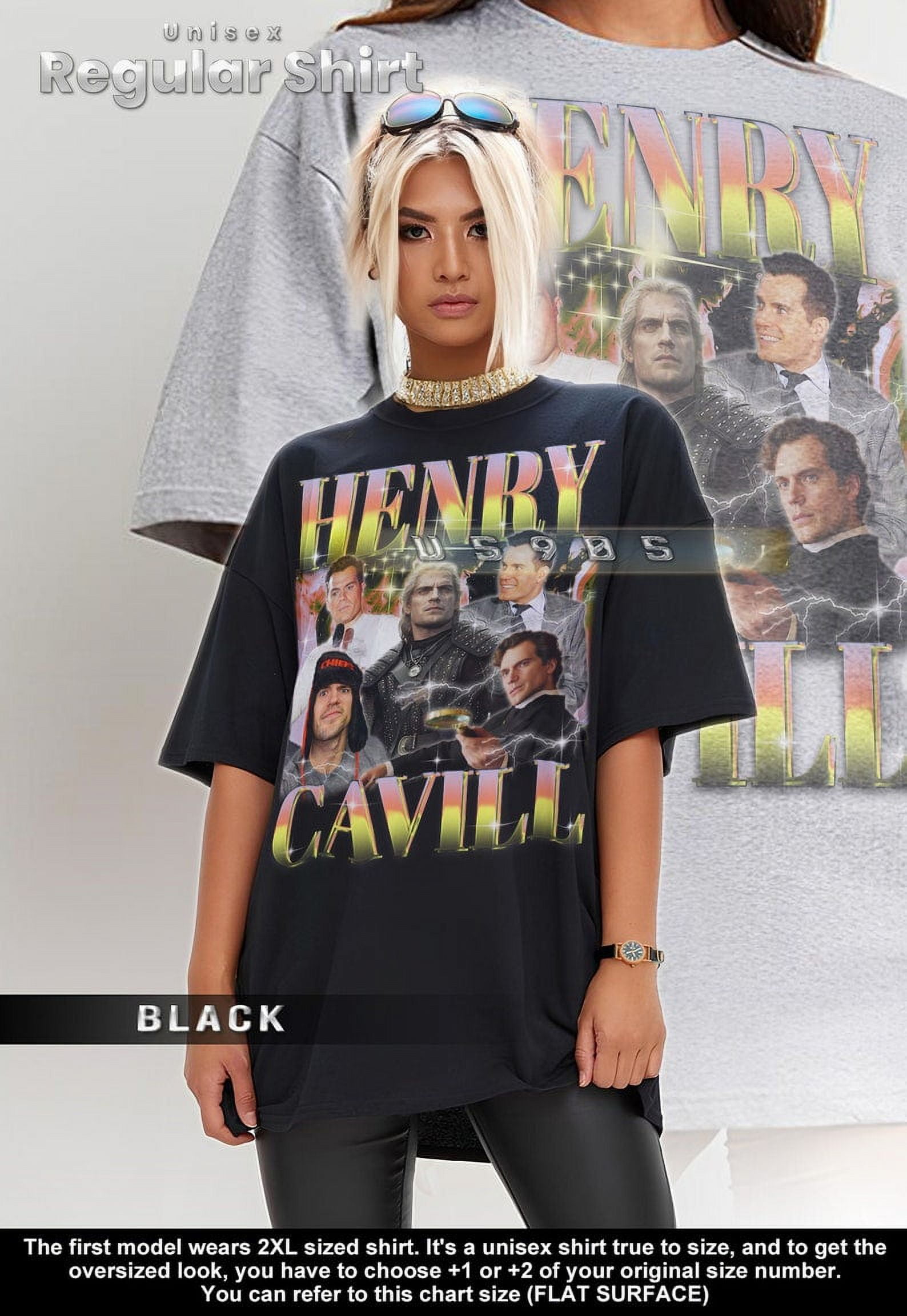 HENRY CAVILL Shirt, Henry Cavill Vintage Shirt, Henry Cavill Retro 90s ...