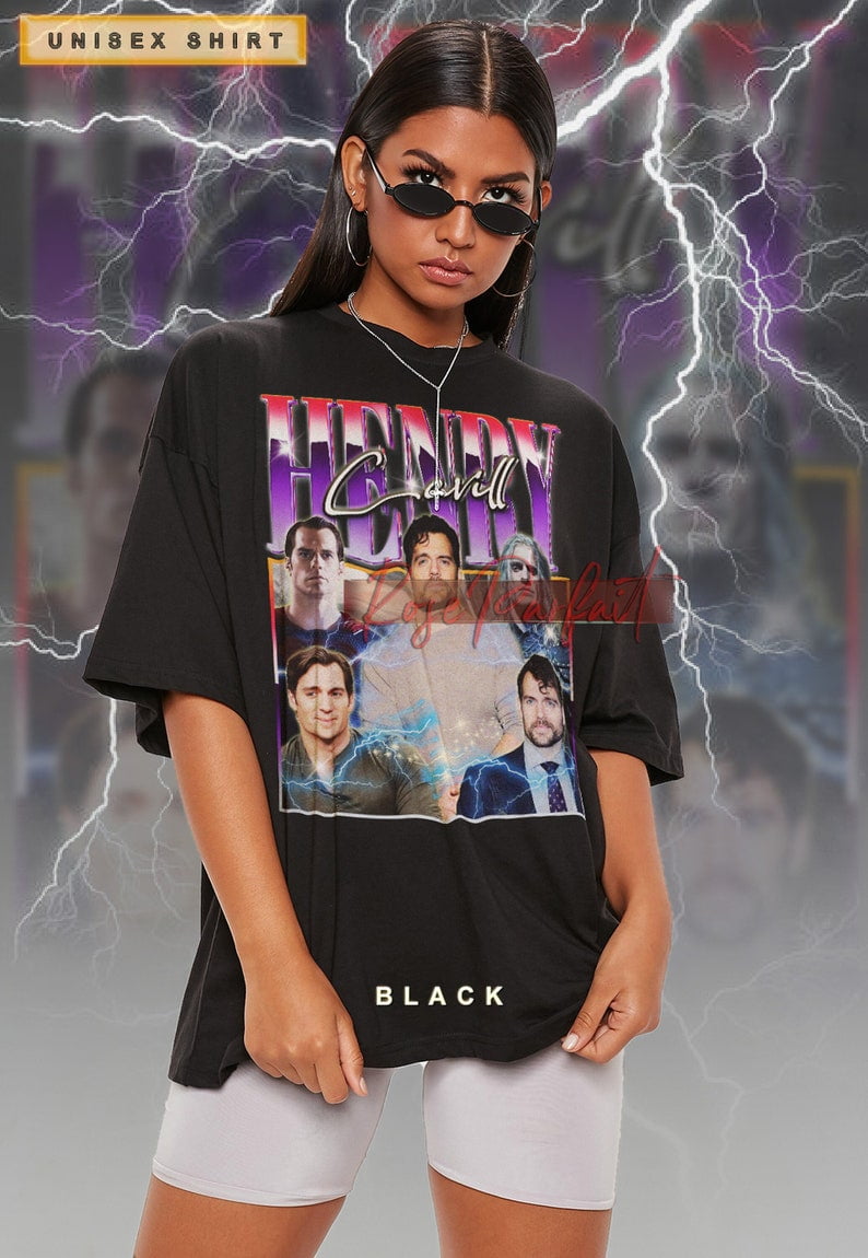 HENRY CAVILL Tribute T-shirt - Henry Cavill Fans Gift Shirt, Henry ...