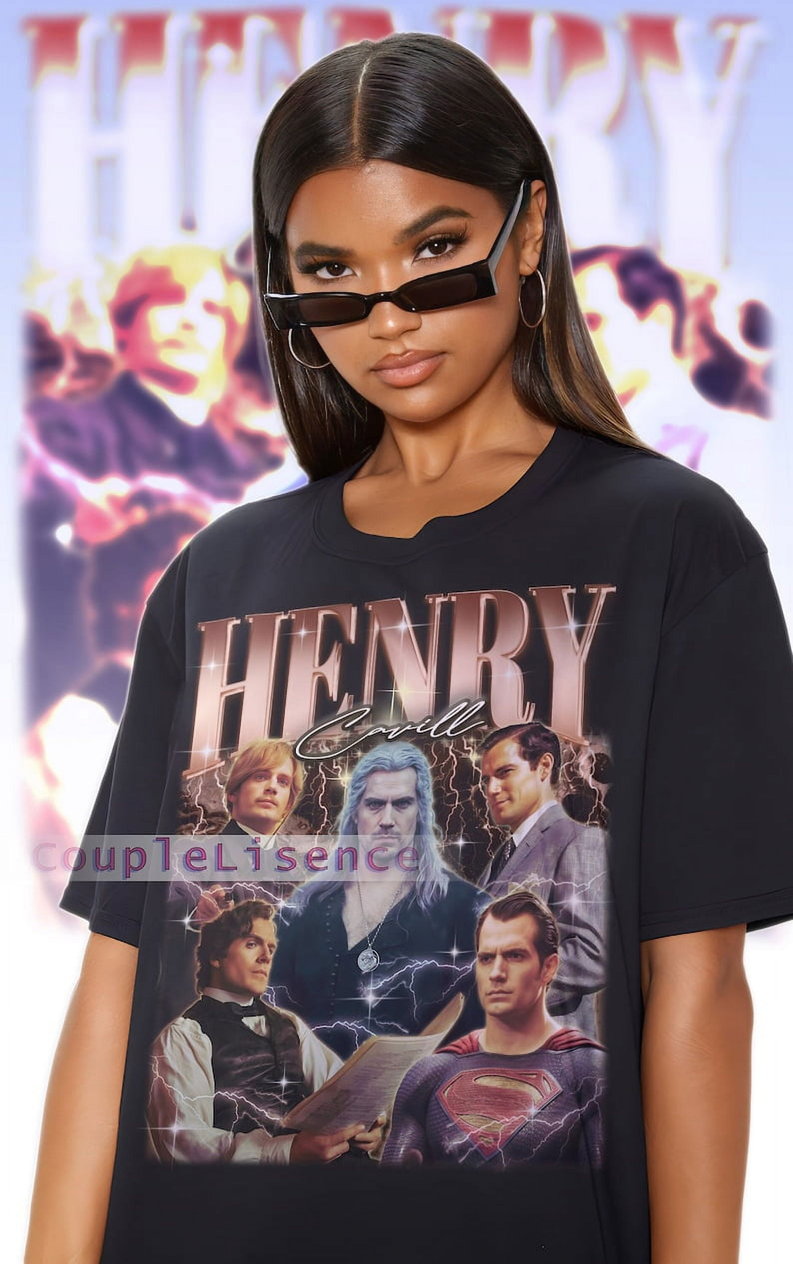 HENRY CAVILL Vintage Shirt | Henry Cavill Homage Fan Tees | Henry ...