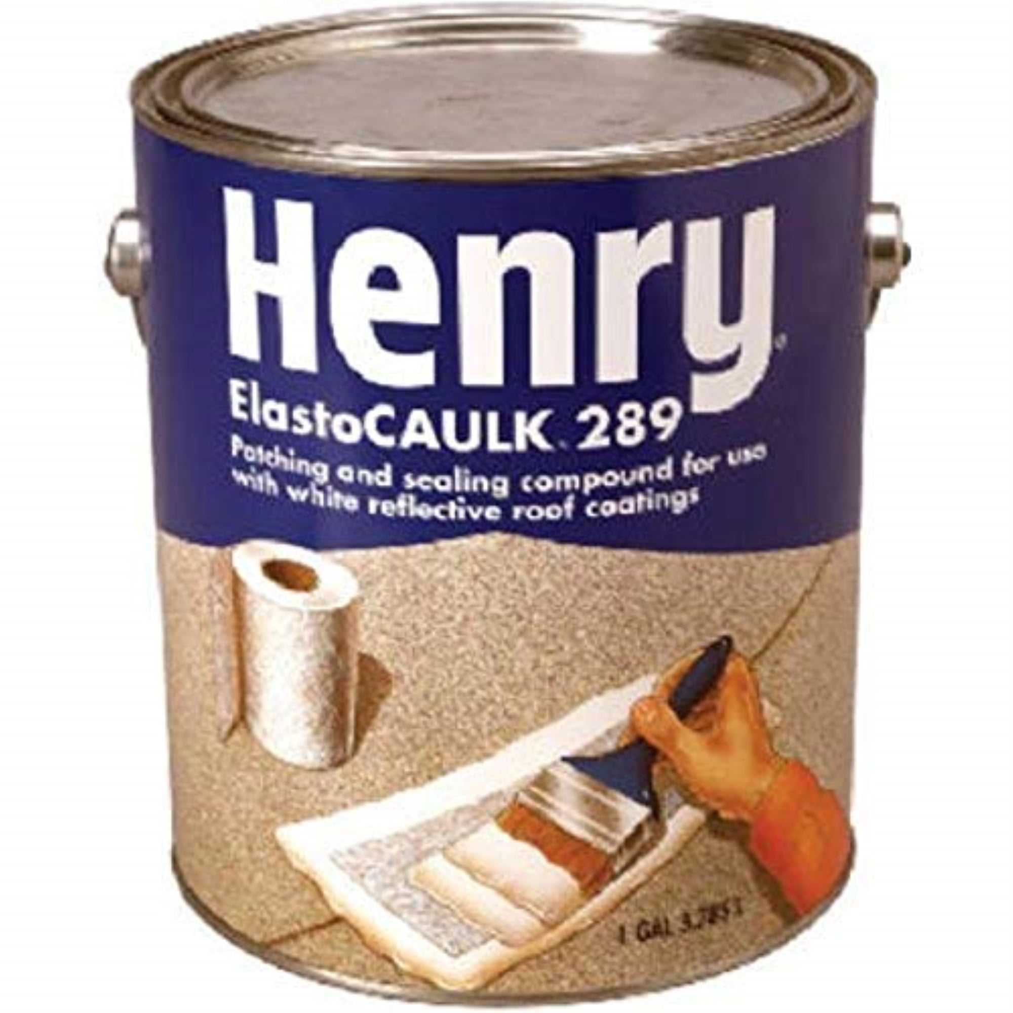 HENRY HE289046 Roof Sealant, White, 3.41 L Can, Liquid - Walmart.com
