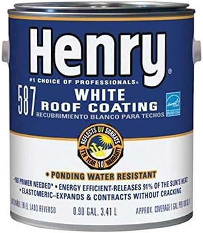 HENRY HE587046 Roof Coating, White, 115 Fl Oz - Walmart.com