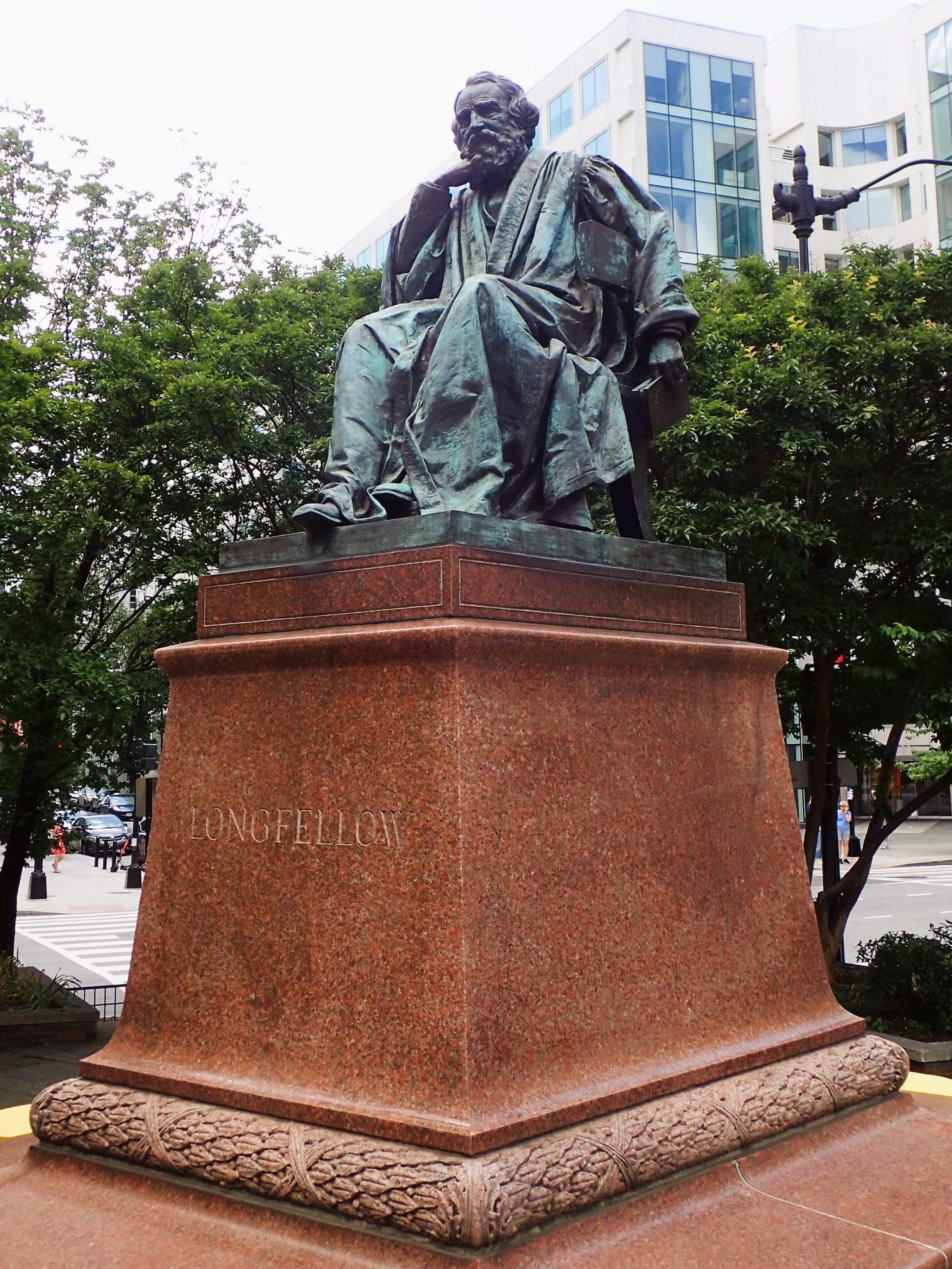 HENRY WADSWORTH LONGFELLOW STATUE GLOSSY POSTER PICTURE PHOTO PRINT ...