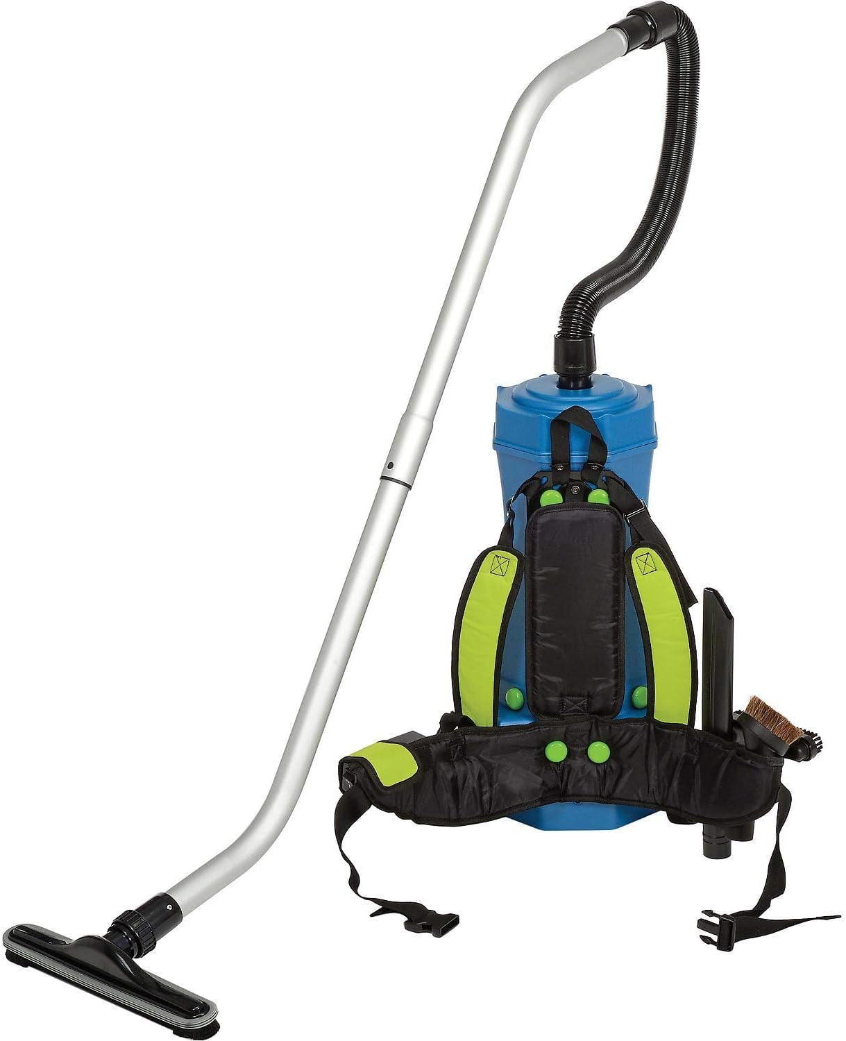 HEPA Backpack Vacuum with 8-Piece Tool Kit, Lightweight Design, 6 Quart ...