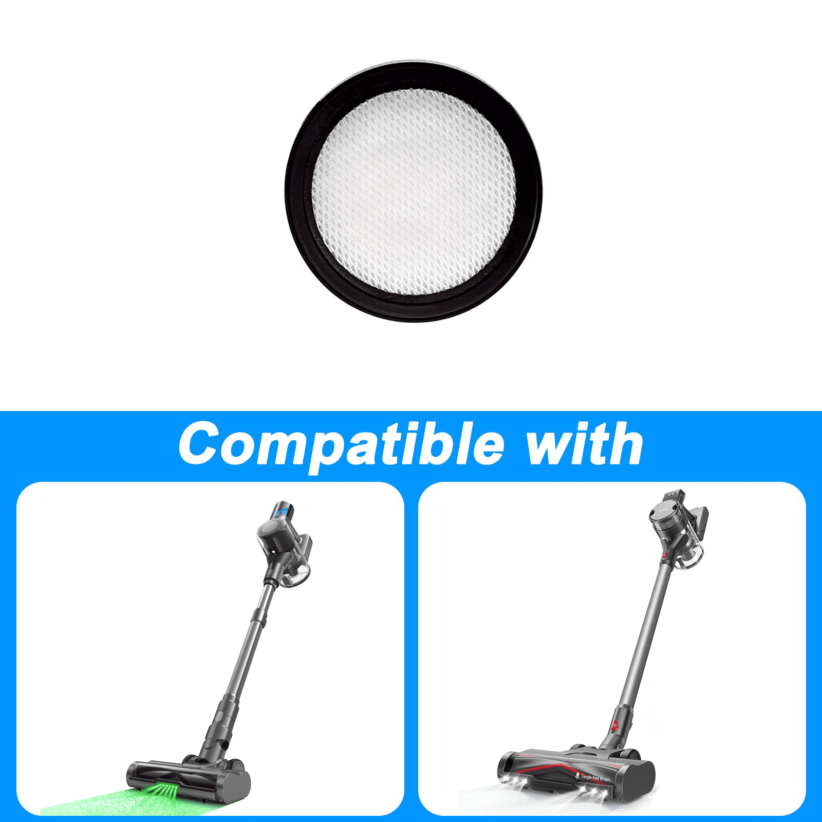 Leka HEPA Filter for MOOSOO TD1 Maricle S3 Stick Vacuum Cleaner Dust ...