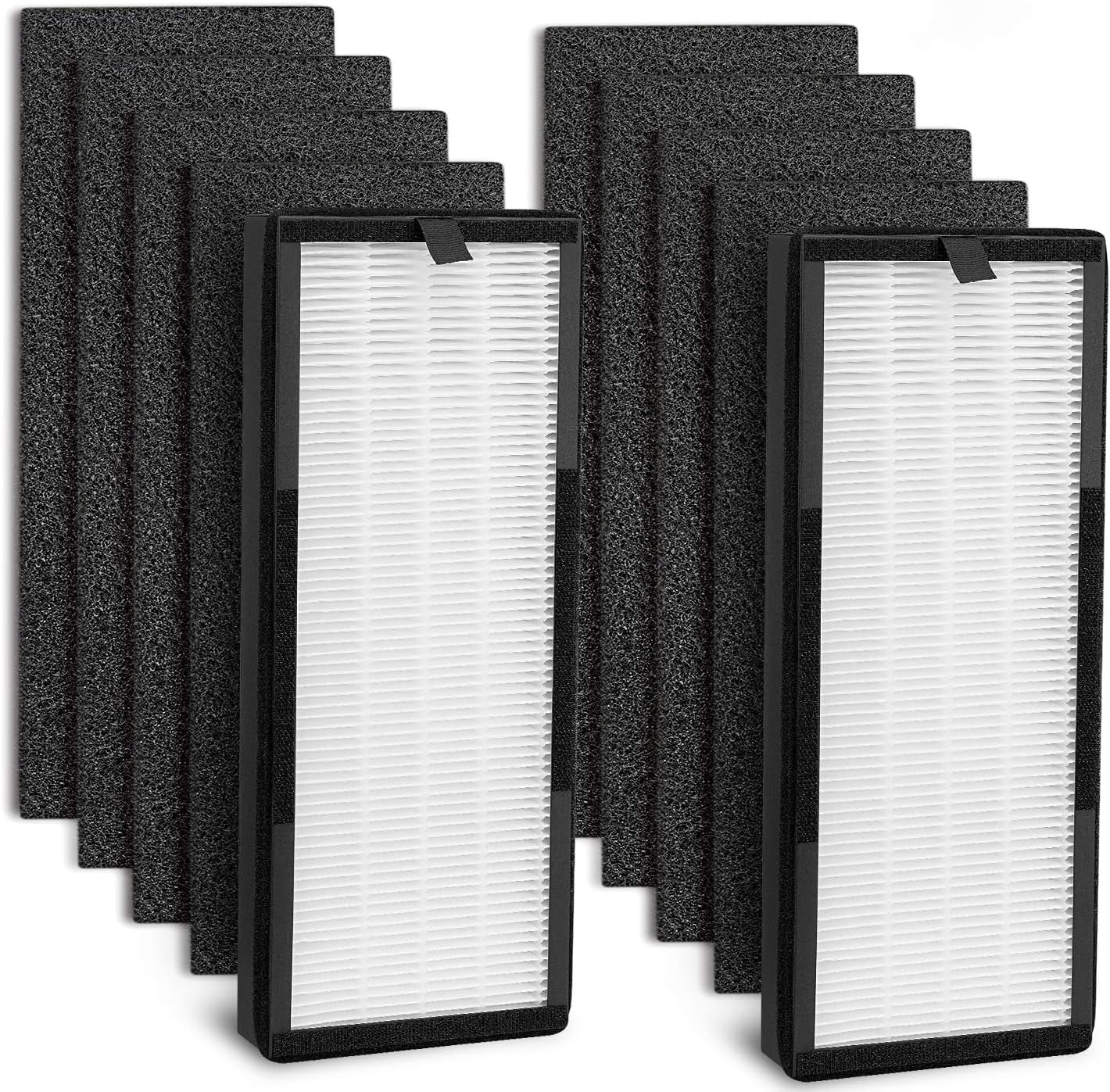 HEPA Replacement Filter for 8000 Elite Pro Series Air Purifier, 2 HEPA ...