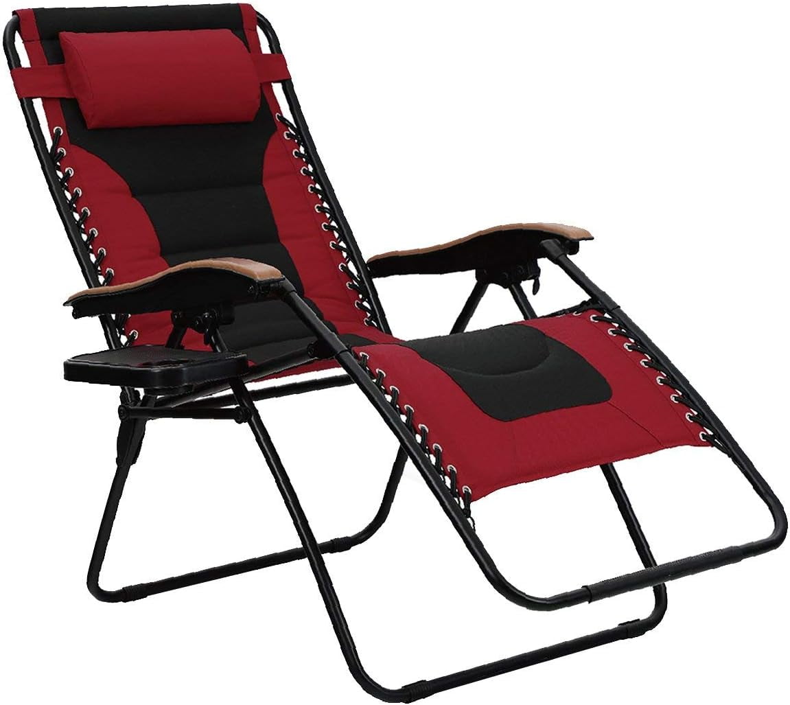 HERA'S HOUSE Oversize XL Padded Lounge Chair Wider Armrest Adjustable ...