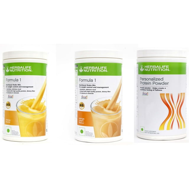 HERBLIFE Nutrition Shake Mix MANGO WITH ORANGE AND PROTEIN POWDER ...