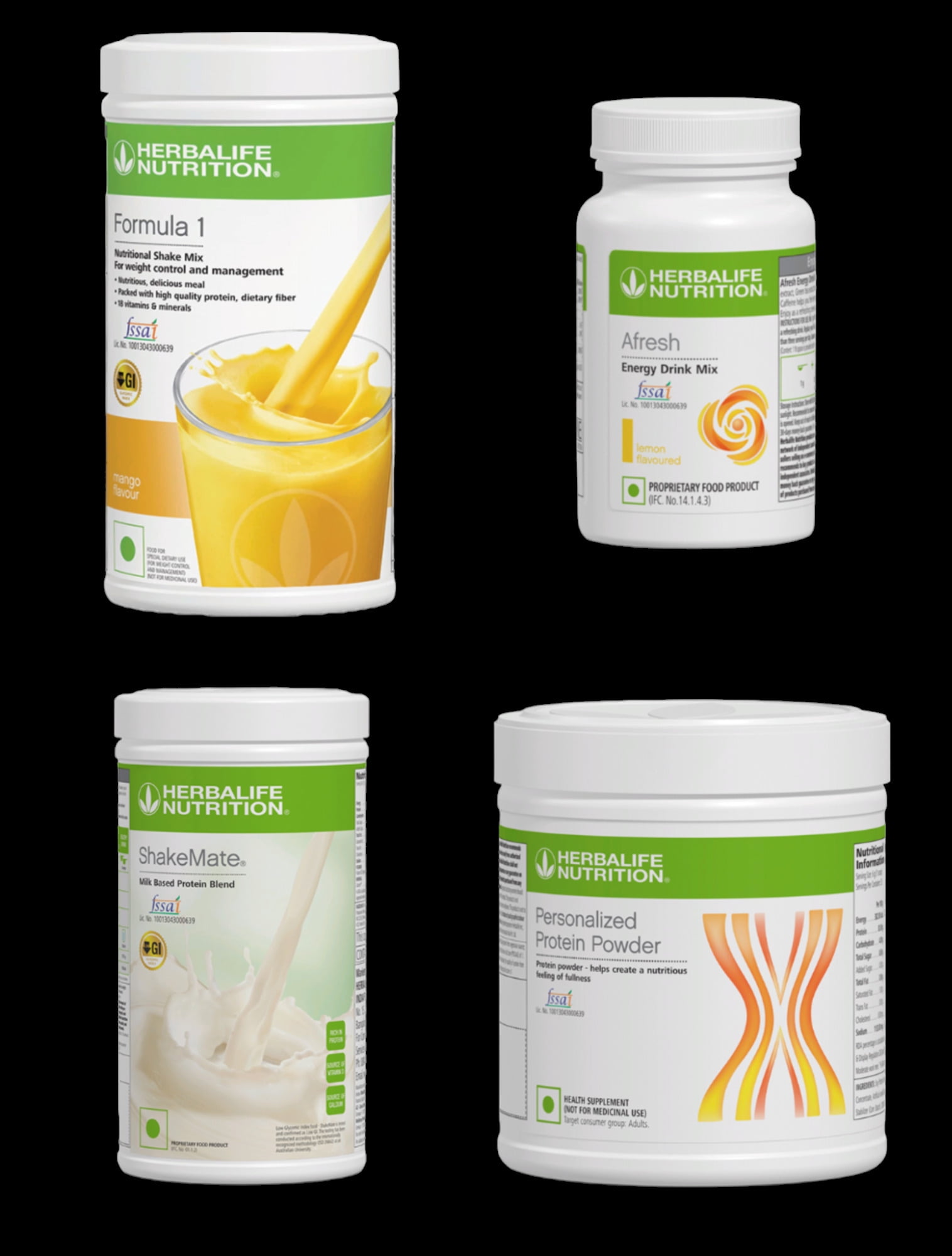 HERBLIFE Nutrition Shake Mix MANGO WITH SHAKEMATE AND PROTEIN POWDER ...