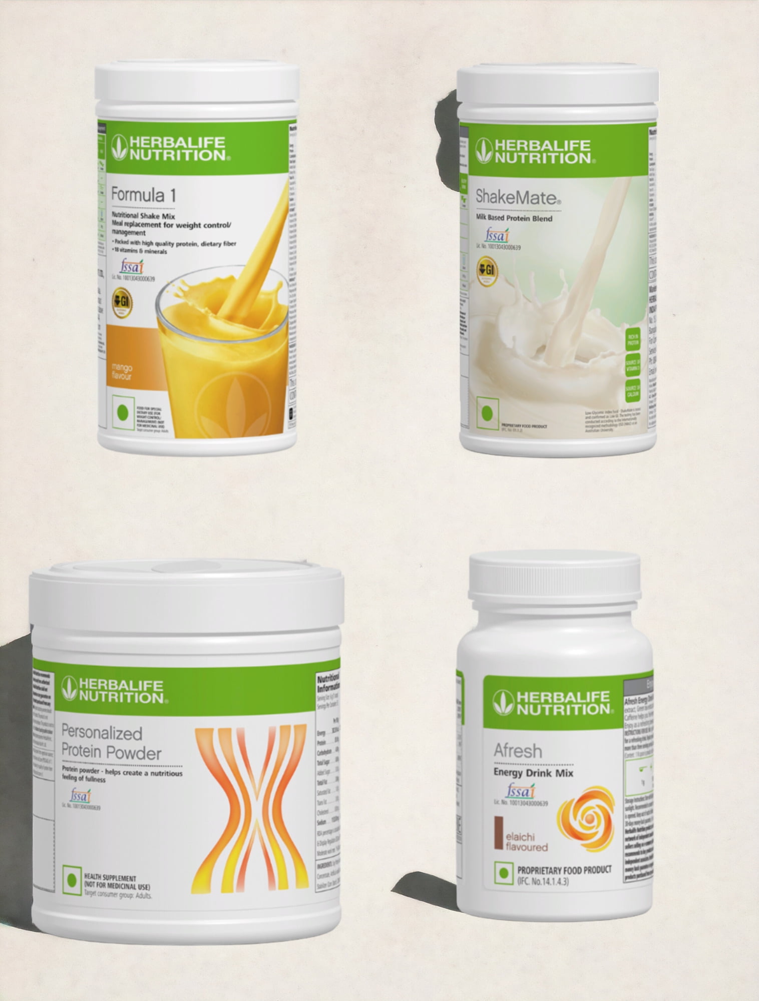 HERBLIFE Nutrition Shake Mix - MANGO WITH SHAKEMATE AND PROTEIN POWDER ...