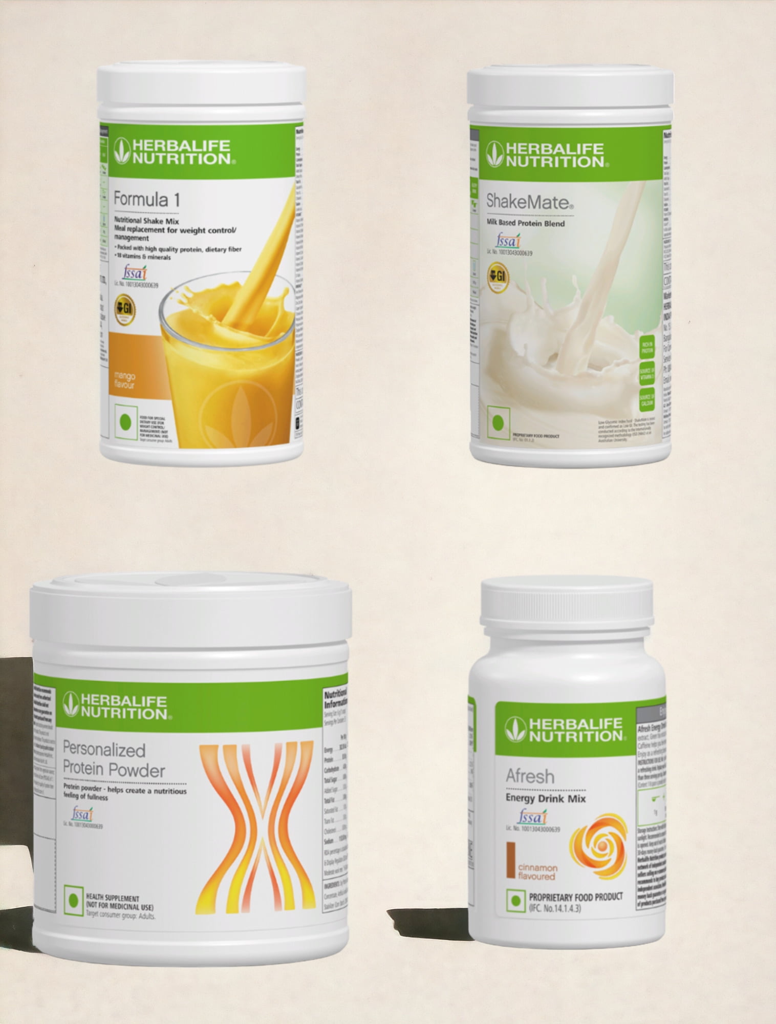 HERBLIFE Nutrition Shake Mix - MANGO WITH SHAKEMATE PROTEIN POWDER ...