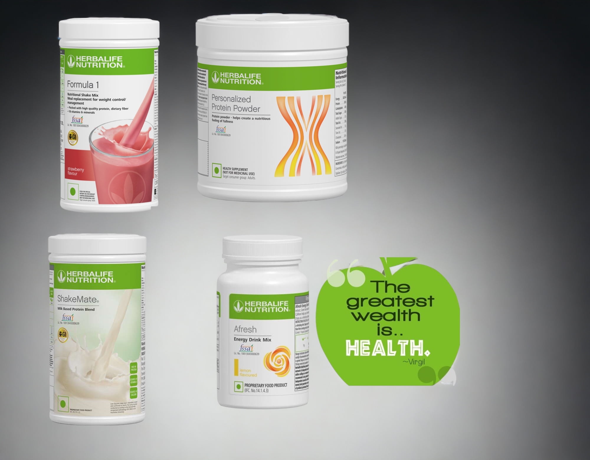 HERBLIFE Nutrition Shake Mix - STRAWBERRY PROTEIN POWDER - 200GM AND ...