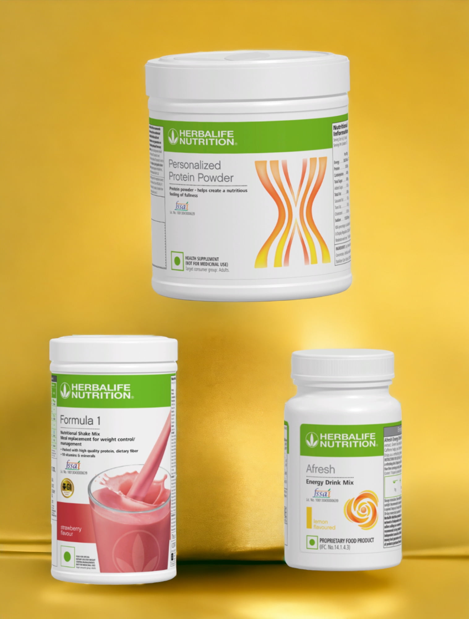 HERBLIFE Nutrition Shake Mix - STRAWBERRY WITH AFRESH LEMON AND PROTEIN ...