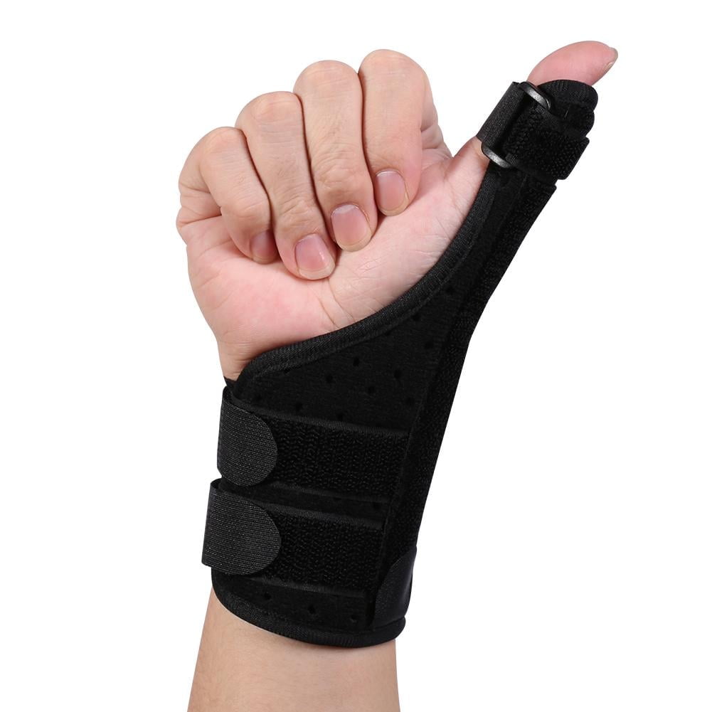 HERCHR 1pcs Long Thumb Brace for Tendonitis Fits Both Right Hand and ...