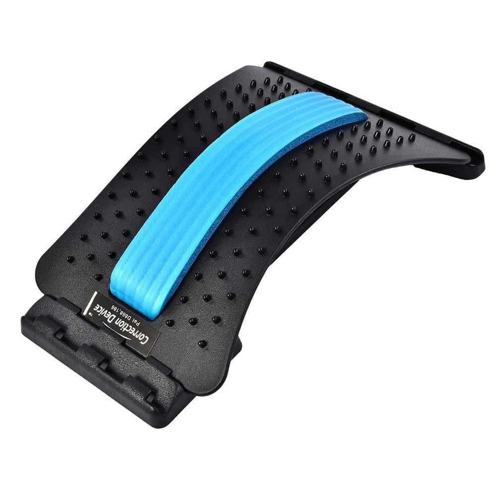 HERCHR Back Stretcher, Lumbar Back Cracker Board Pain Relief Device ...