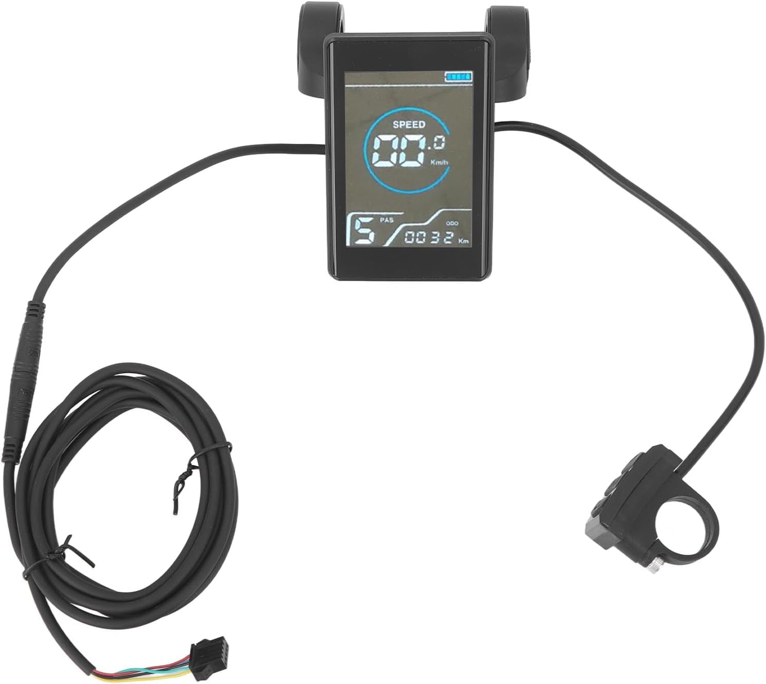 HERCHR Electric Bike Display Meter, Electric Bike LCD Display ABS ...