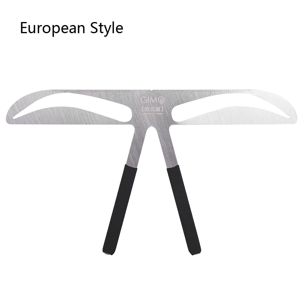 HERCHR Permanent Eyebrow Ruler, 4 Types Permanent Eyebrow Ruler Eyebrow ...