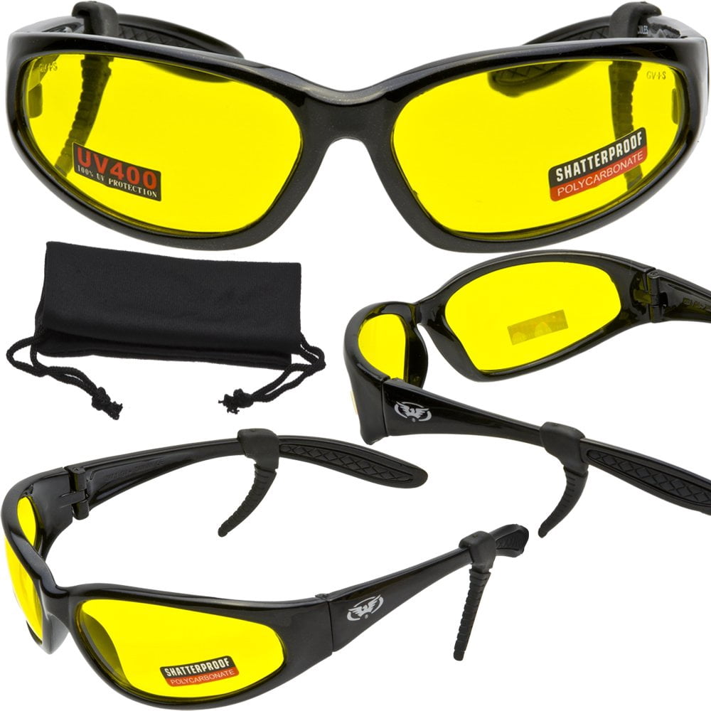 HERCULES - Advanced System Safety Glasses - FREE Rubber EAR LOCKS and ...