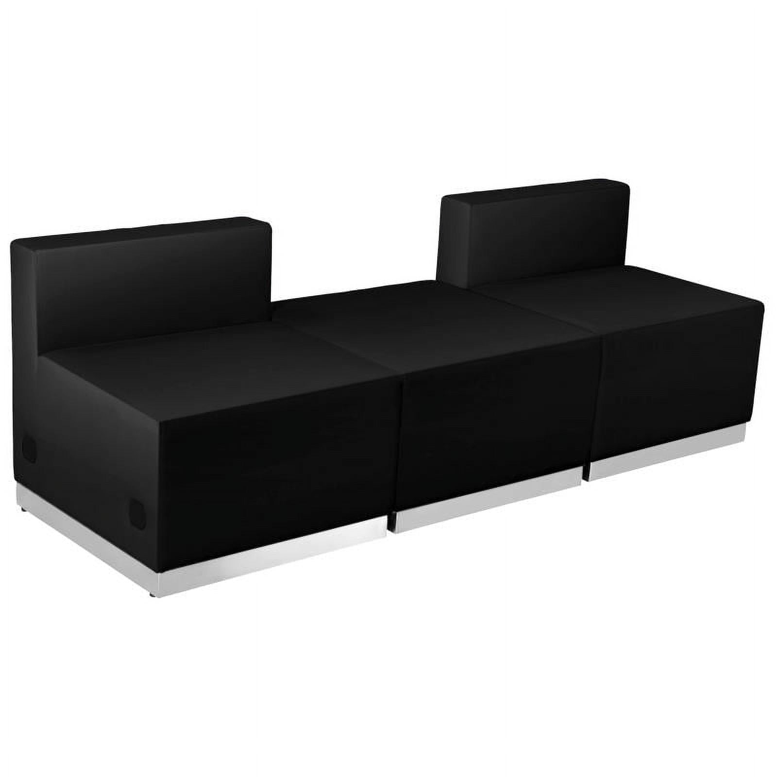 HERCULES Alon Series Black LeatherSoft Reception Configuration, 3 ...