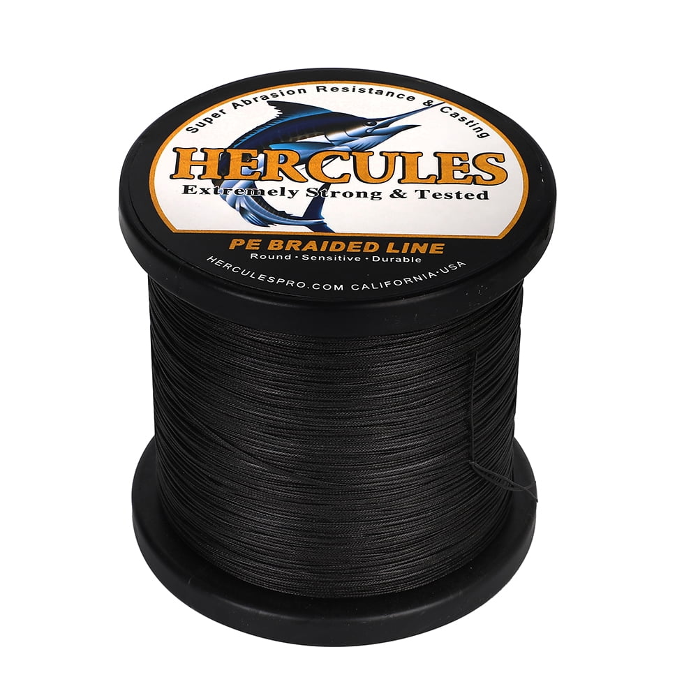 HERCULES Braided Fishing Line 12 Strands, 100-2000m 109-2196 Yards ...