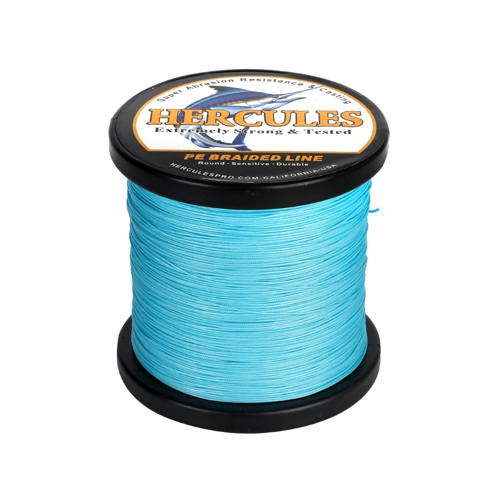 HERCULES Braided Fishing Line 12 Strands, 100-2000m 109-2196 Yards ...