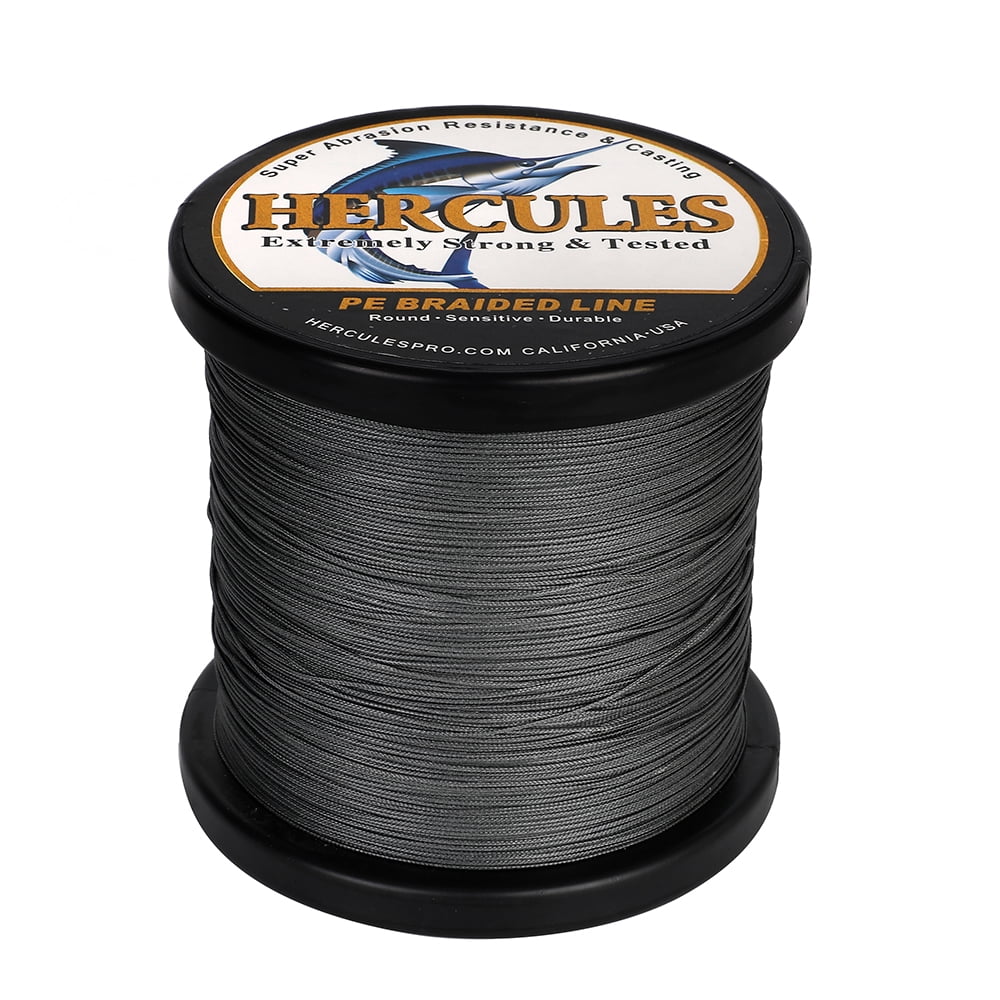 HERCULES Braided Fishing Line 12 Strands, 100-2000m 109-2196 Yards ...
